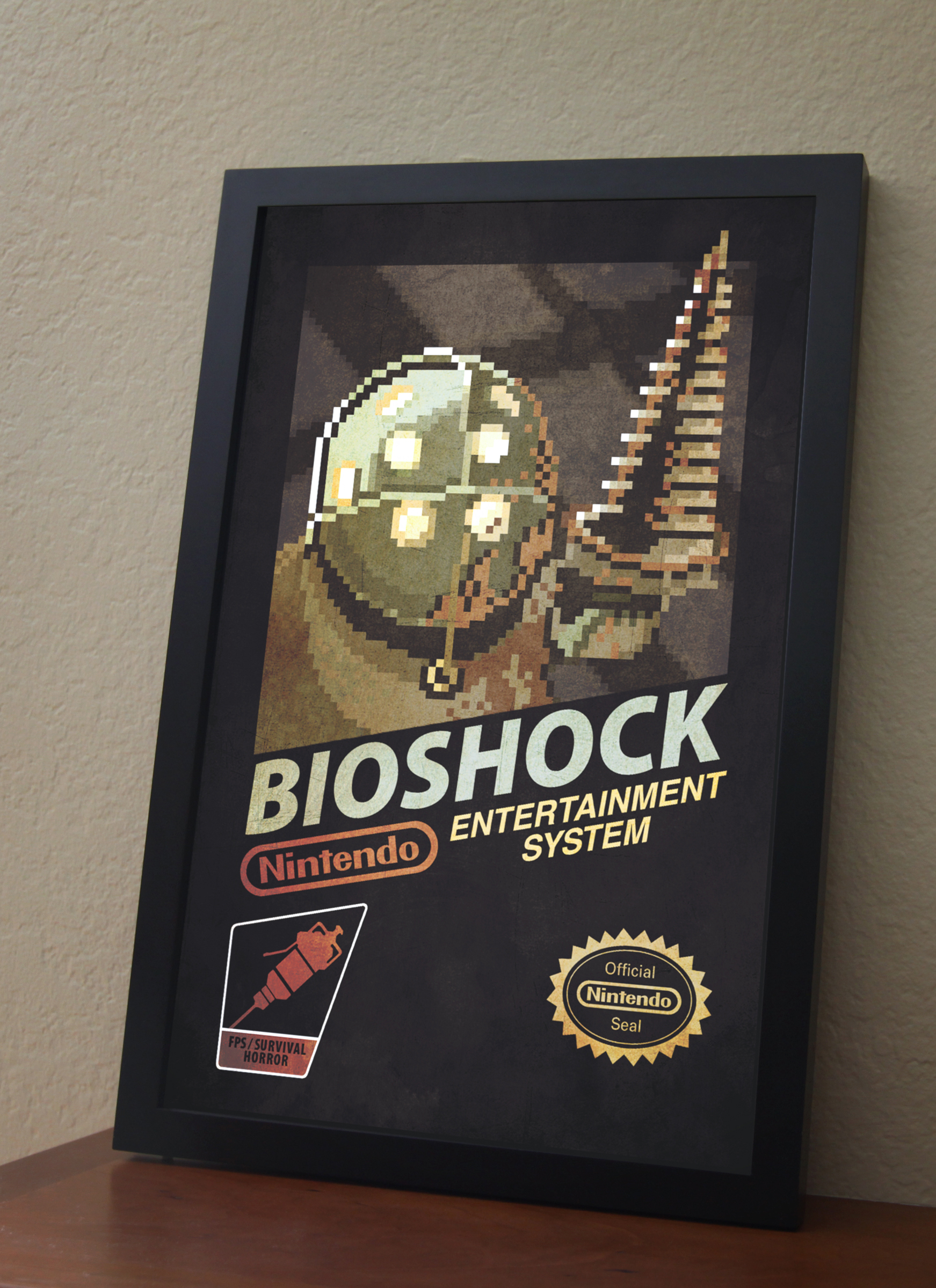 Bioshock NEStalgia print. : r/gaming