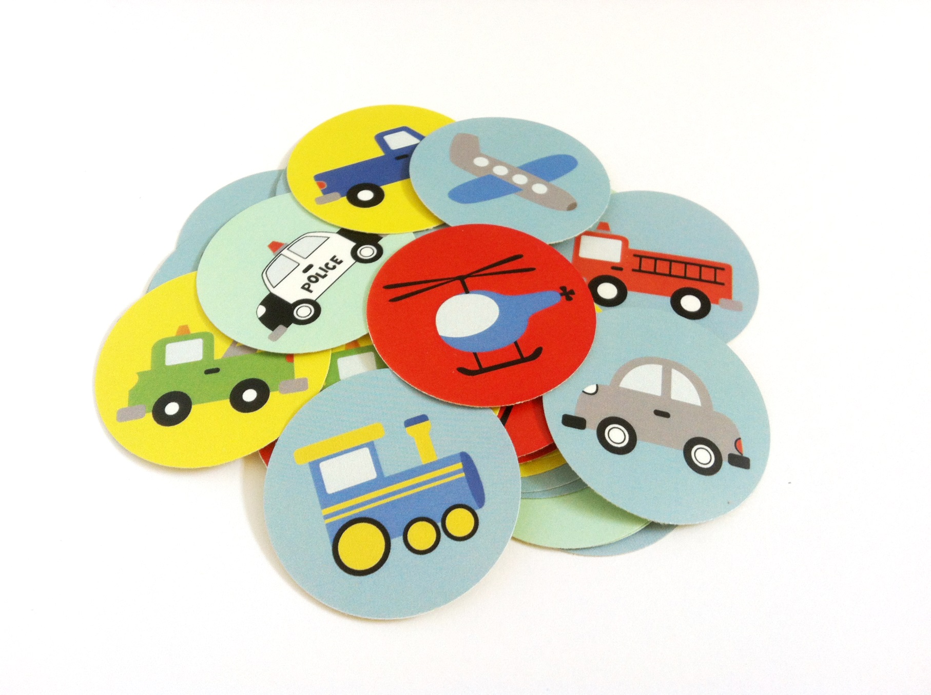 Transportation Stickers or Labels for Children on Storenvy