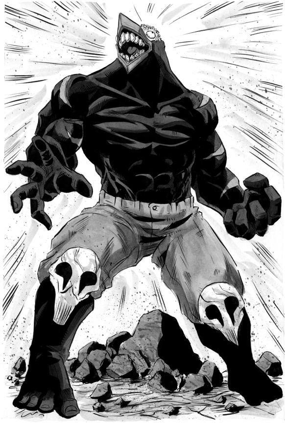 Inktober day 30: Nomu · Shawn McCauley: Comics and Art · Online Store ...