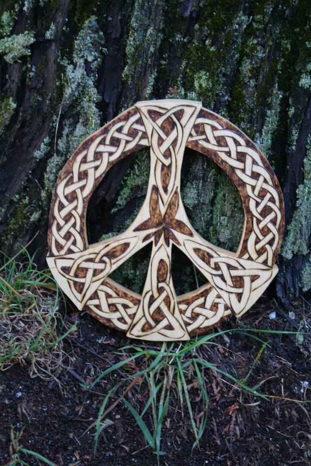 Celtic Knot Peace Plaque on Storenvy