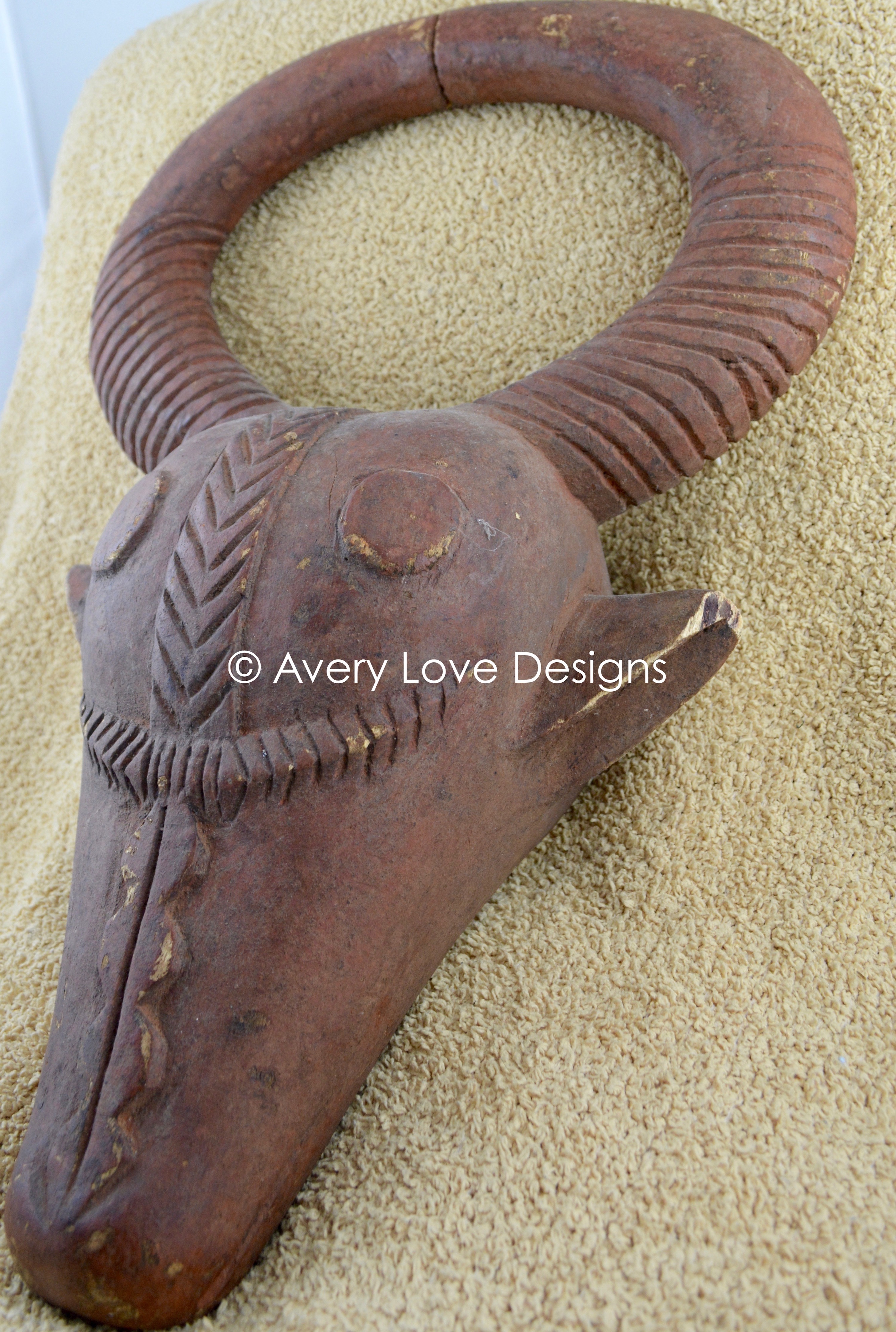 Zulu Bull Mask ~ African Mask on Storenvy