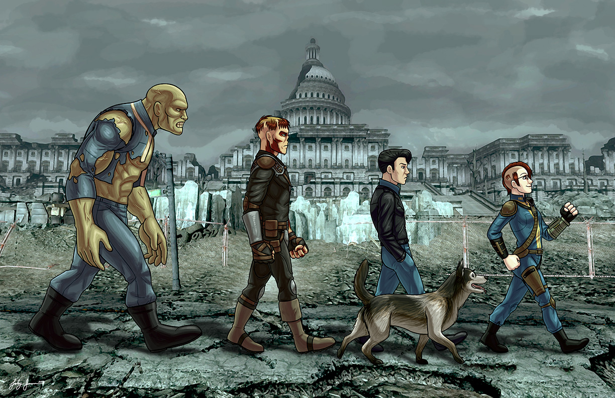 NEW! -- 11"x17" Fallout 3 Art Print on Storenvy