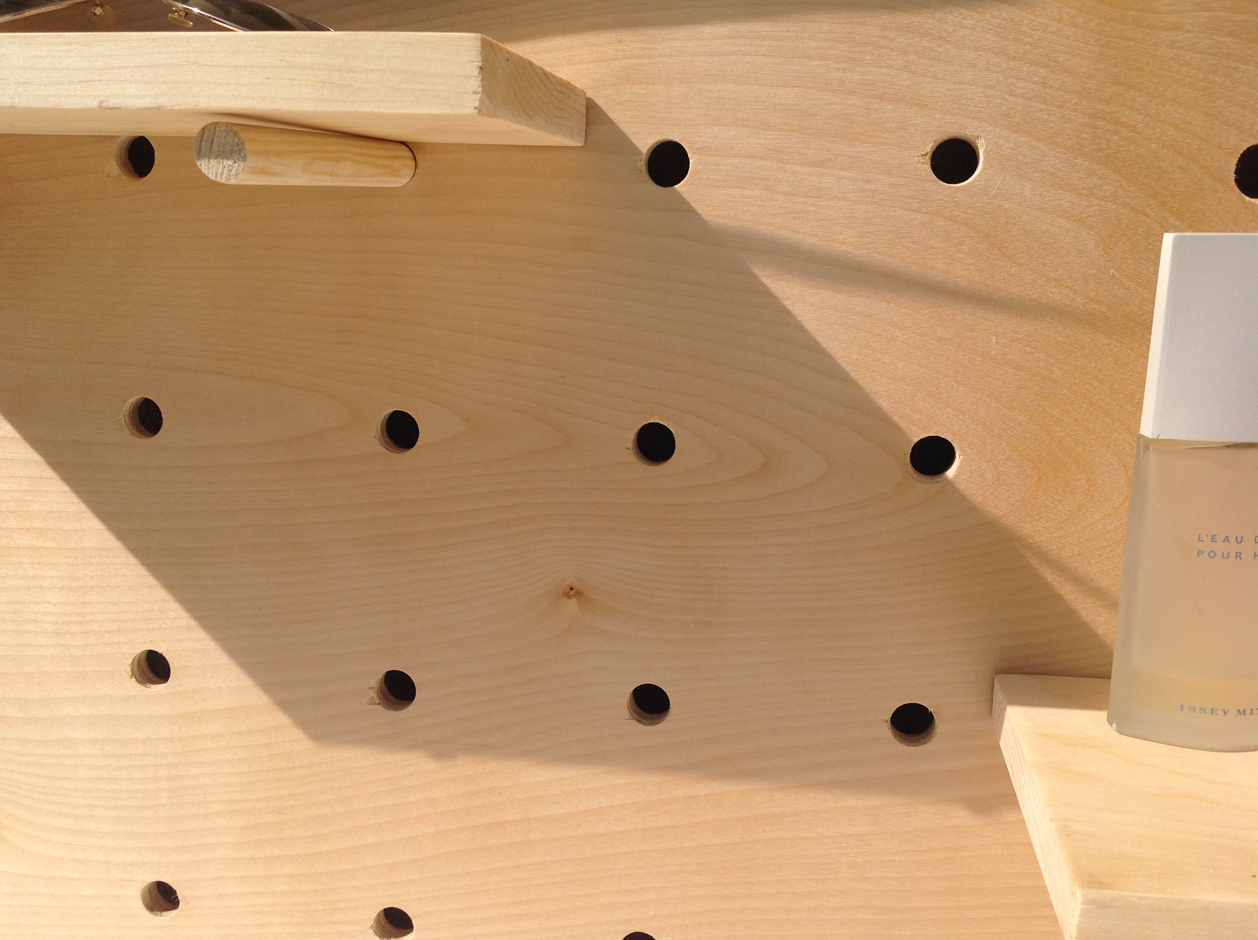 Birch Wood Pegboard, Wall Decor & Storage Peg Board on Storenvy