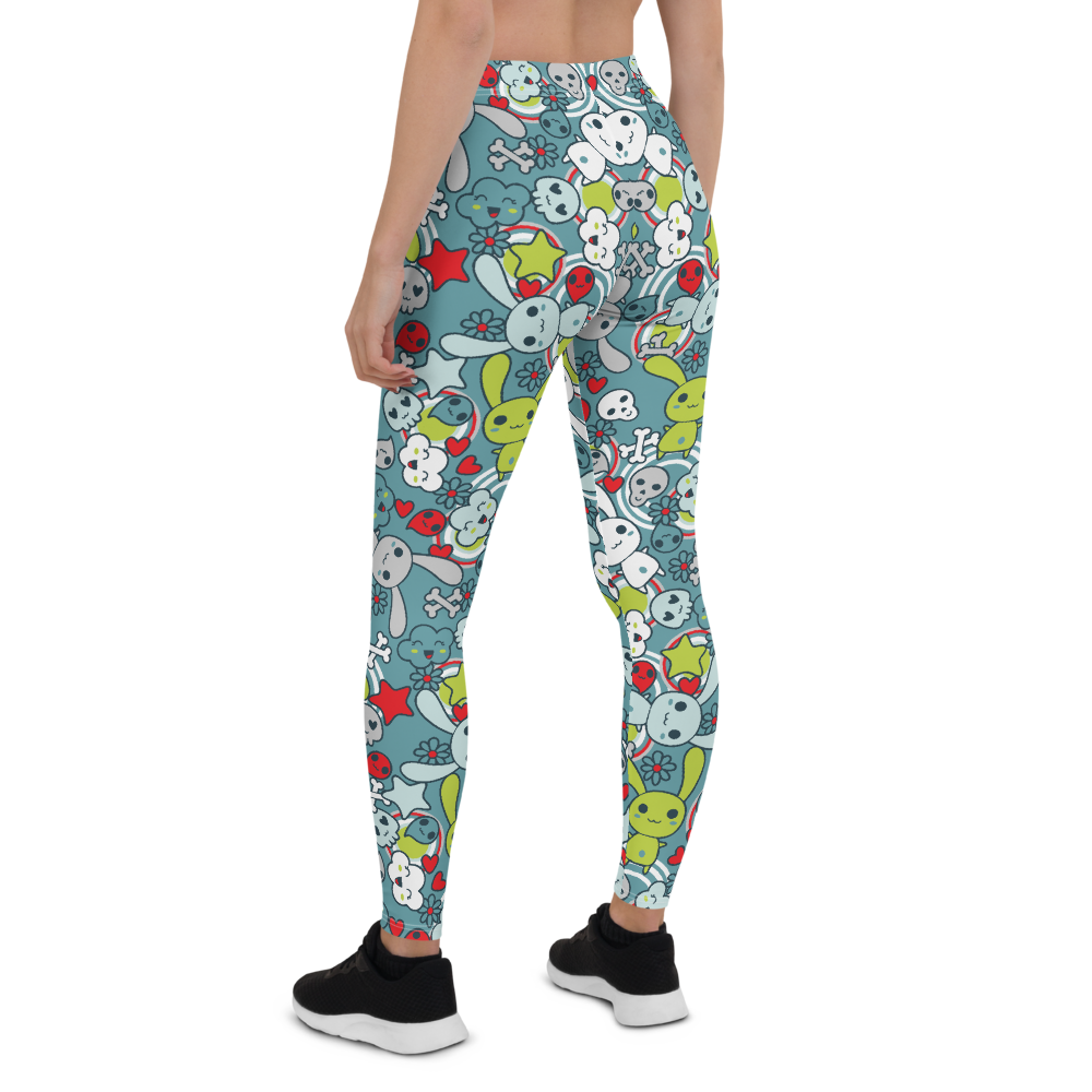 Wow Printed Cartoon Leggings - Best Comic Toon Leggings for Gym or ...
