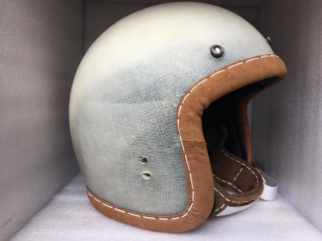 Custom Motorcycle Open Face Helmet Retro Slim Fit Style · Fancy Helmets ...