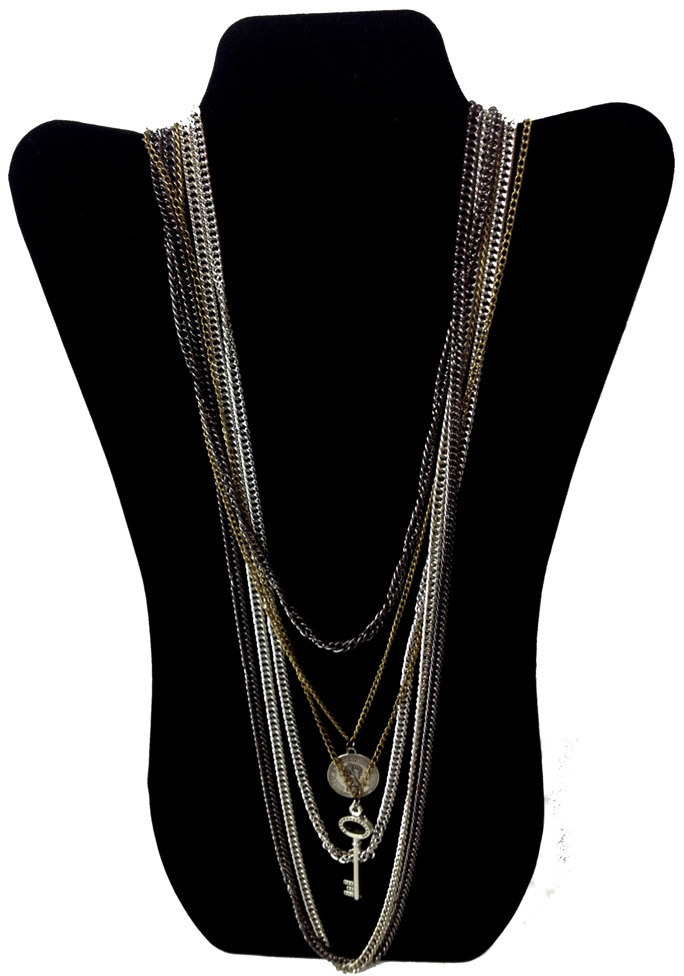 Gypsy Multi Layer Chain Necklace on Storenvy